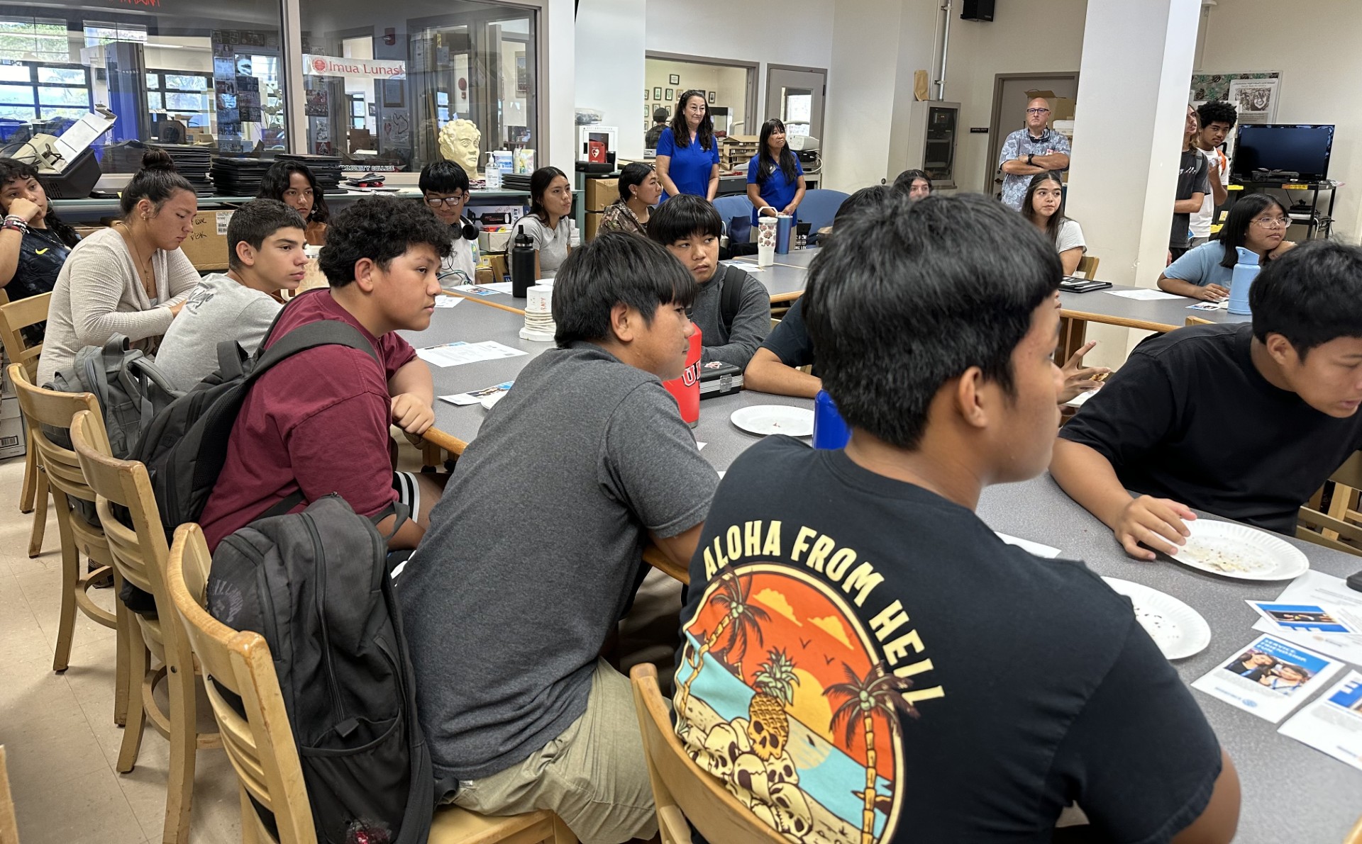 Rotary Club of Lahaina Sunset reactivates interact club at Lahainaluna ...